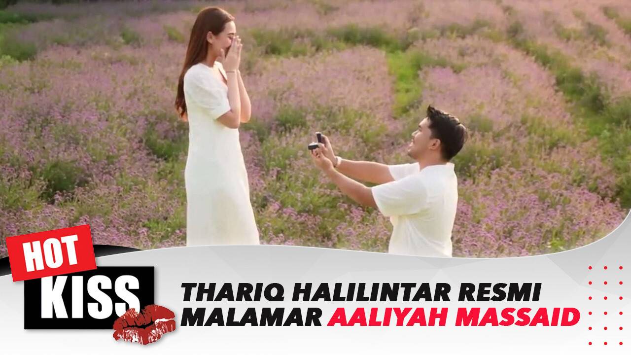 Tangis Haru!! Thariq Halilintar Resmi Melamar Aaliyah Massaid | Hot Kiss