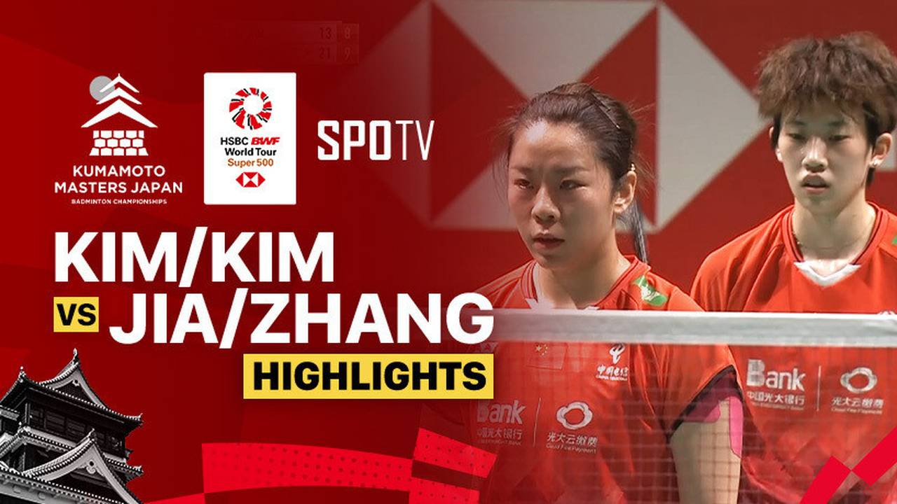 Kim Bo Ryeong/Kim So Yeong (KOR) vs Jia Yi Fan/Zhang Shu Xian (CHN ...