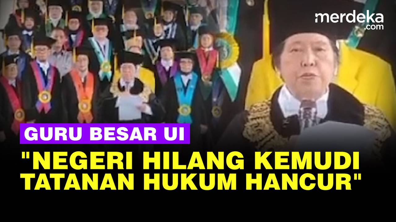 Tajam Dewan Guru Besar UI Kritik Era Jokowi Negeri Hilang Kendali ...