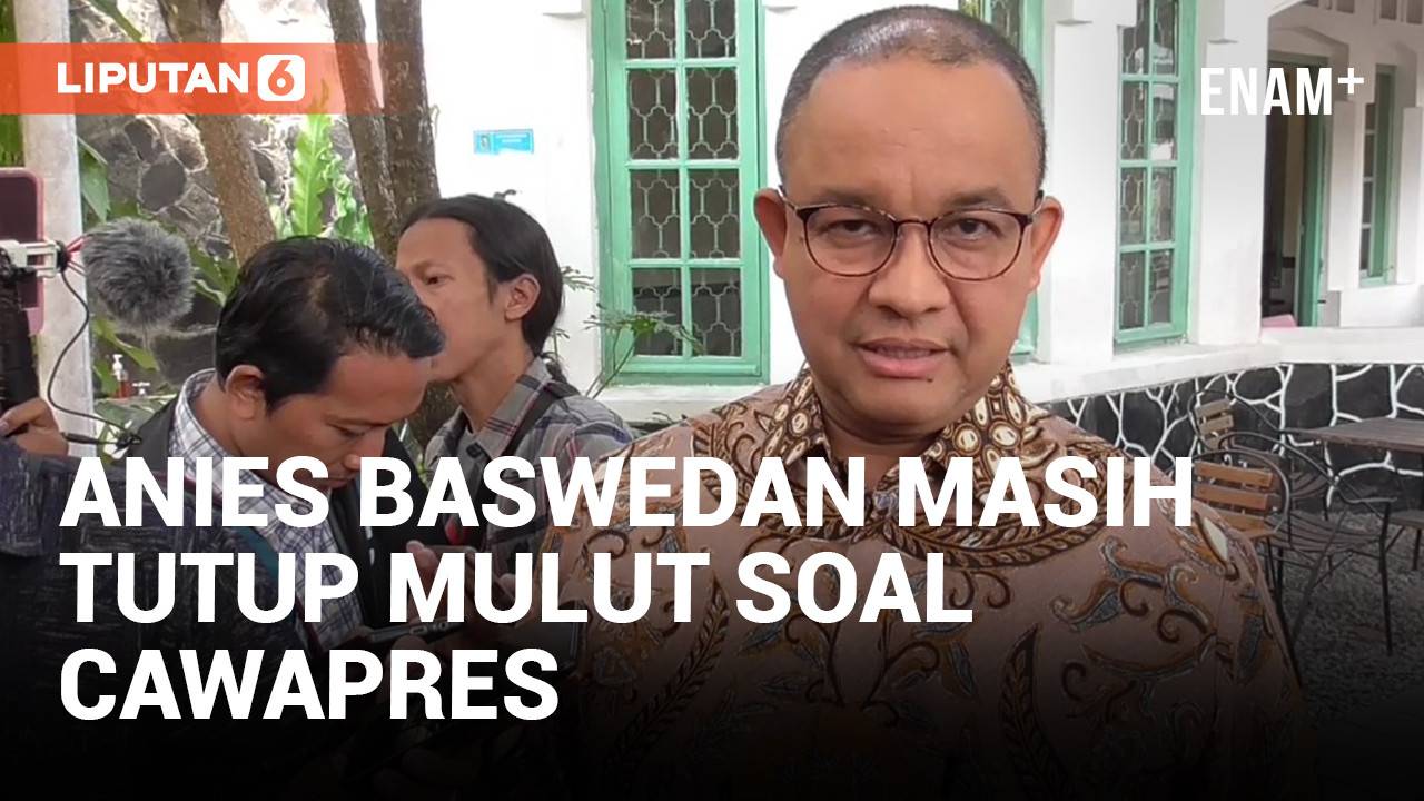 Sambil Sarapan, Anies Baswedan Masih Tutup Mulut Soal Cawapresnya - LiputanEnam | Vidio