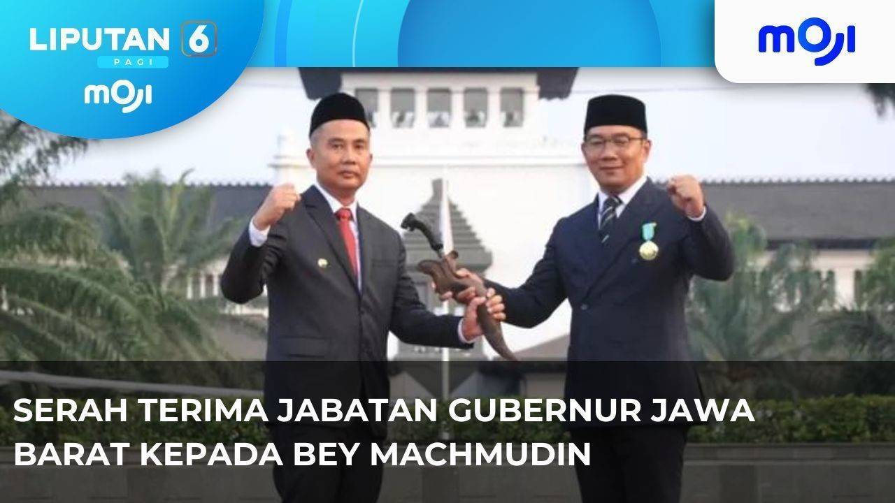 Bey Machmudin Resmi Gantikan Ridwan Kamil. - Liputan 6 Pagi | Moji ...