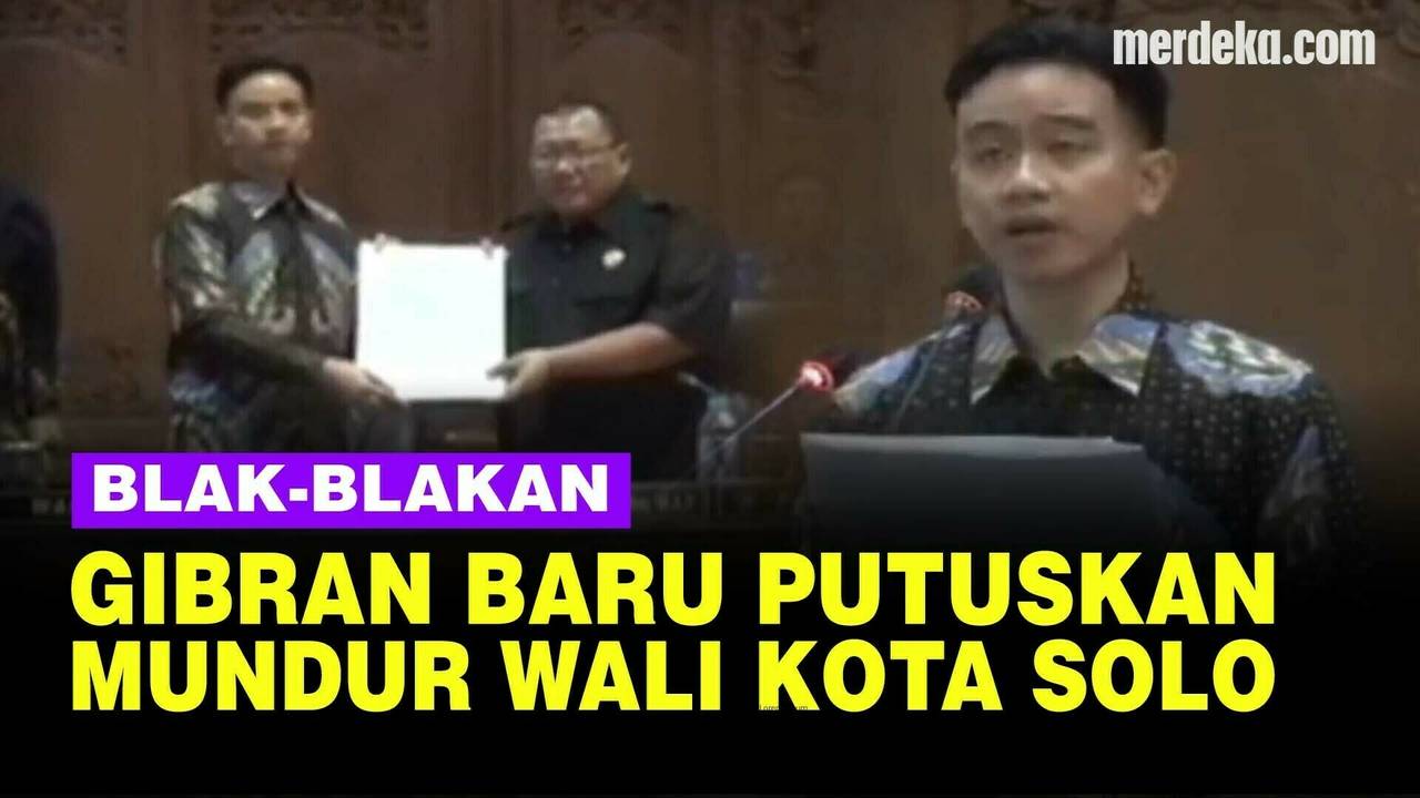 [FULL] Depan DPRD Surakarta, Gibran Blak-blakan Alasan Baru Mundur ...