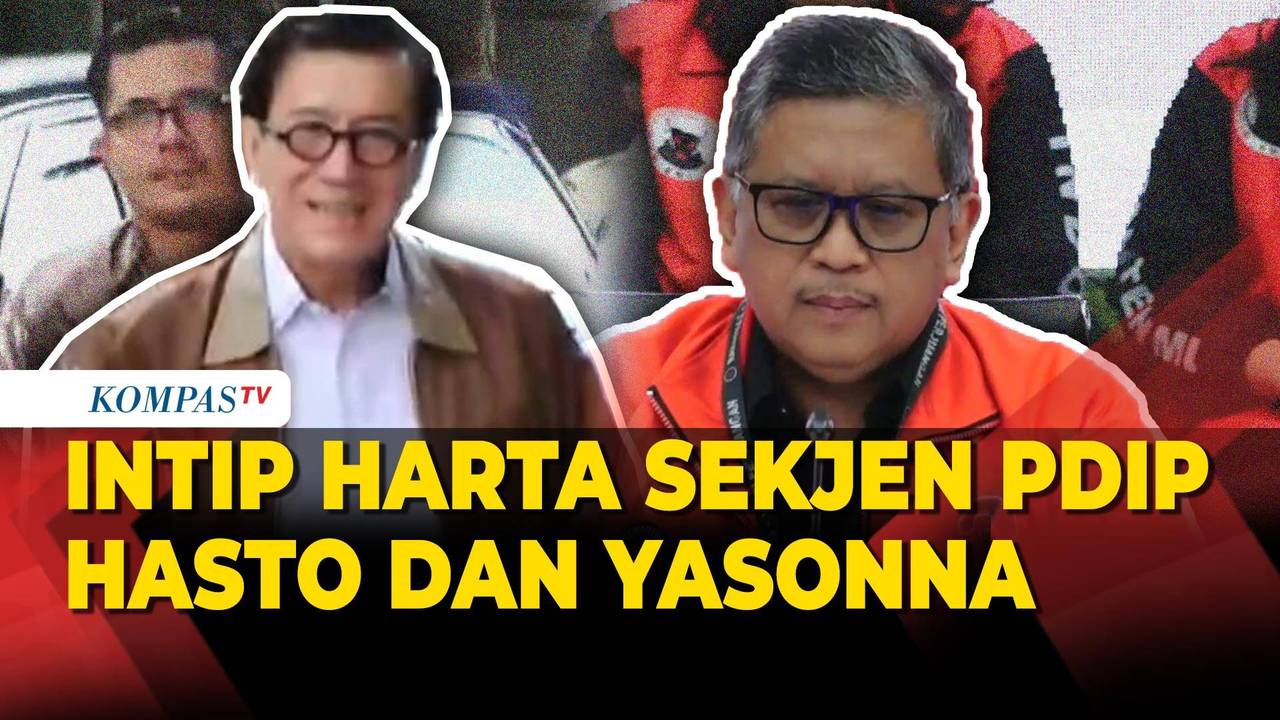Terkuak Harta Hasto dan Yasonna yang Dicekal ke Luar Negeri oleh KPK - Kompas TV | Vidio