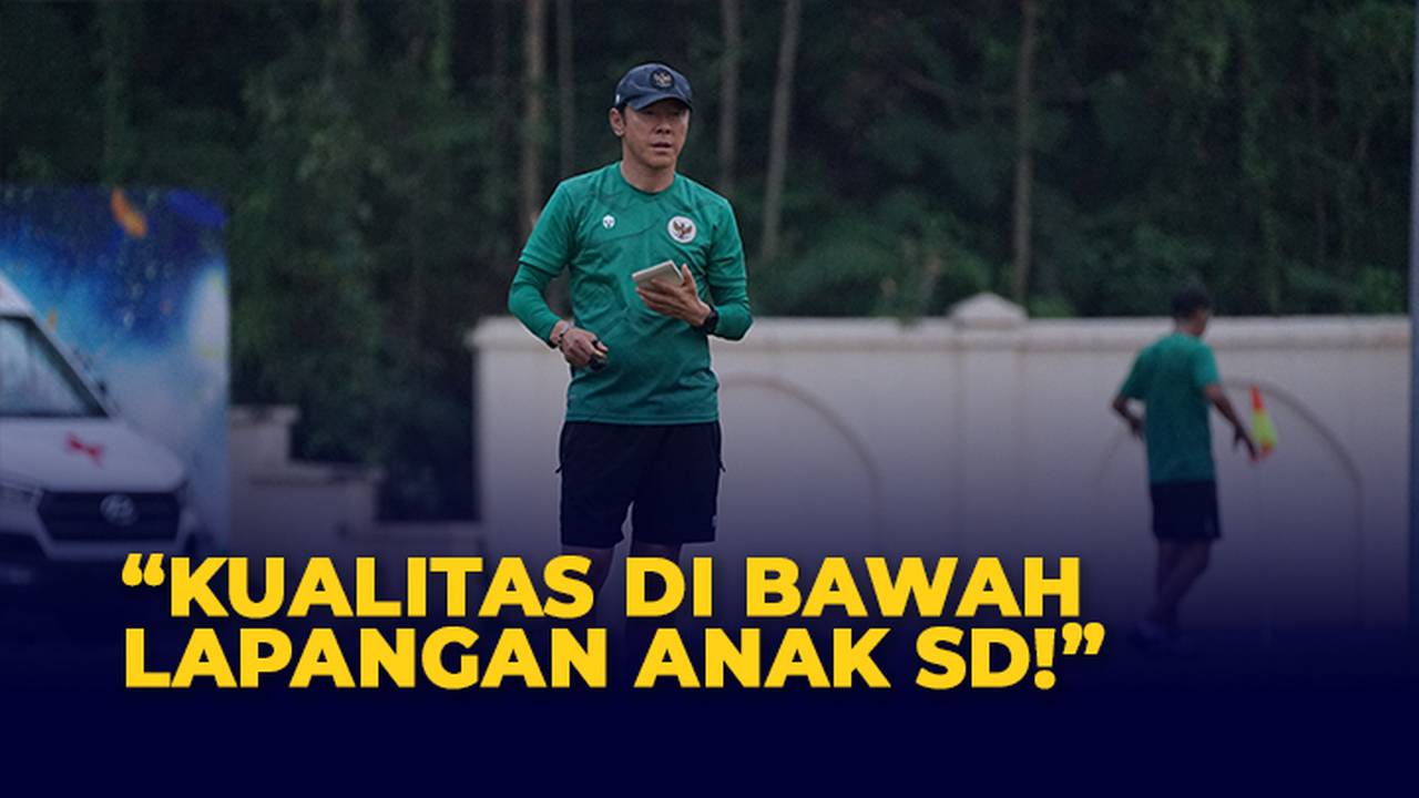 Shin Tae-yong Marah Jelang Lawan Vietnam: Kualitas Lapangan di Bawah ...