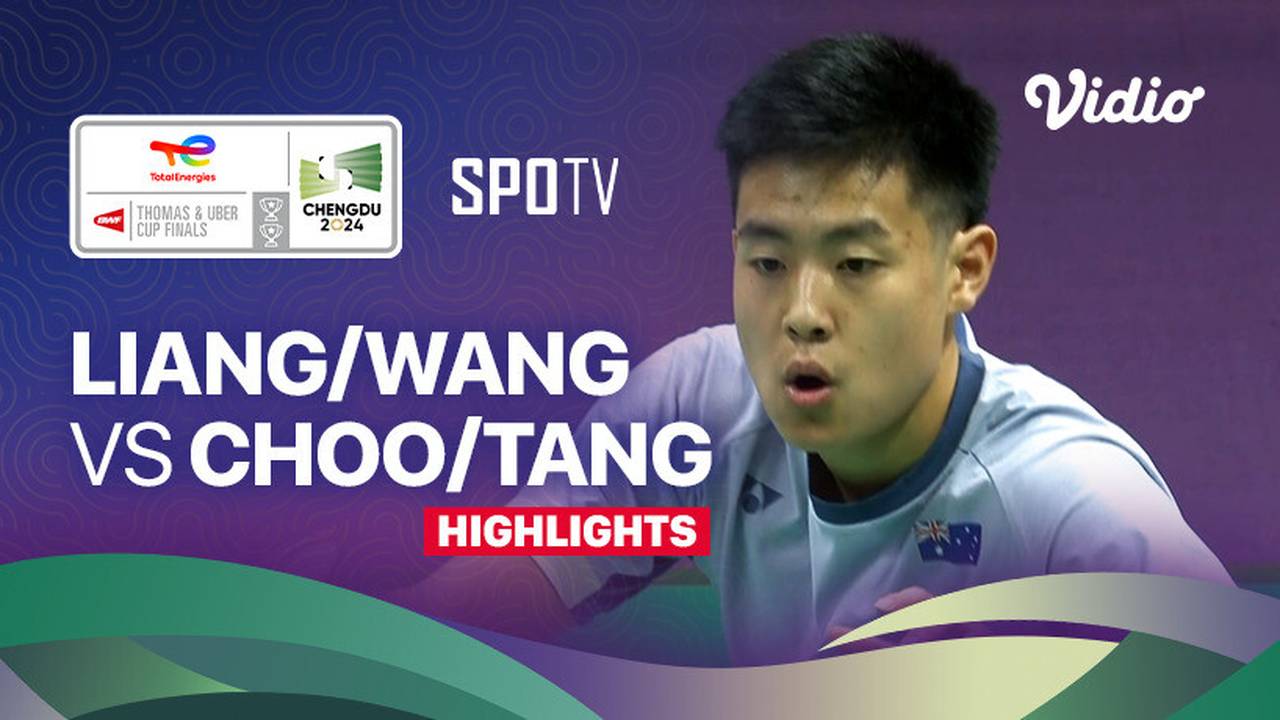 Liang Wei Keng/Wang Chang (CHN) vs Kenneth Zhe Hooi CHOO/Huaidong TANG ...