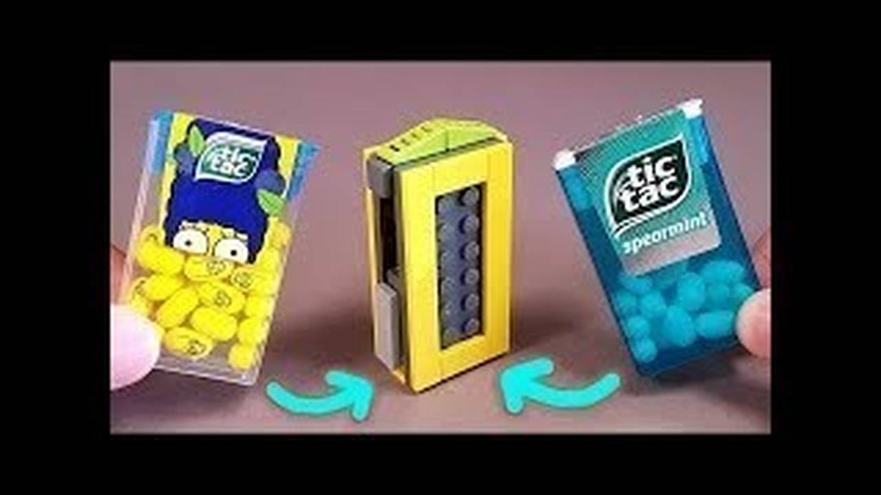 Cara membuat Mesin Permen LEGO Terkecil di Dunia | Vidio