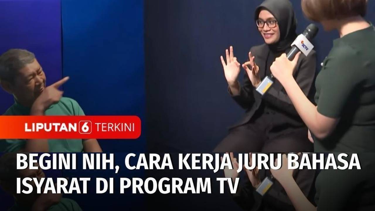 Begini Nih, Cara Kerja Juru Bahasa Isyarat di Program TV | HUT 33 SCTV - SCTV | Vidio