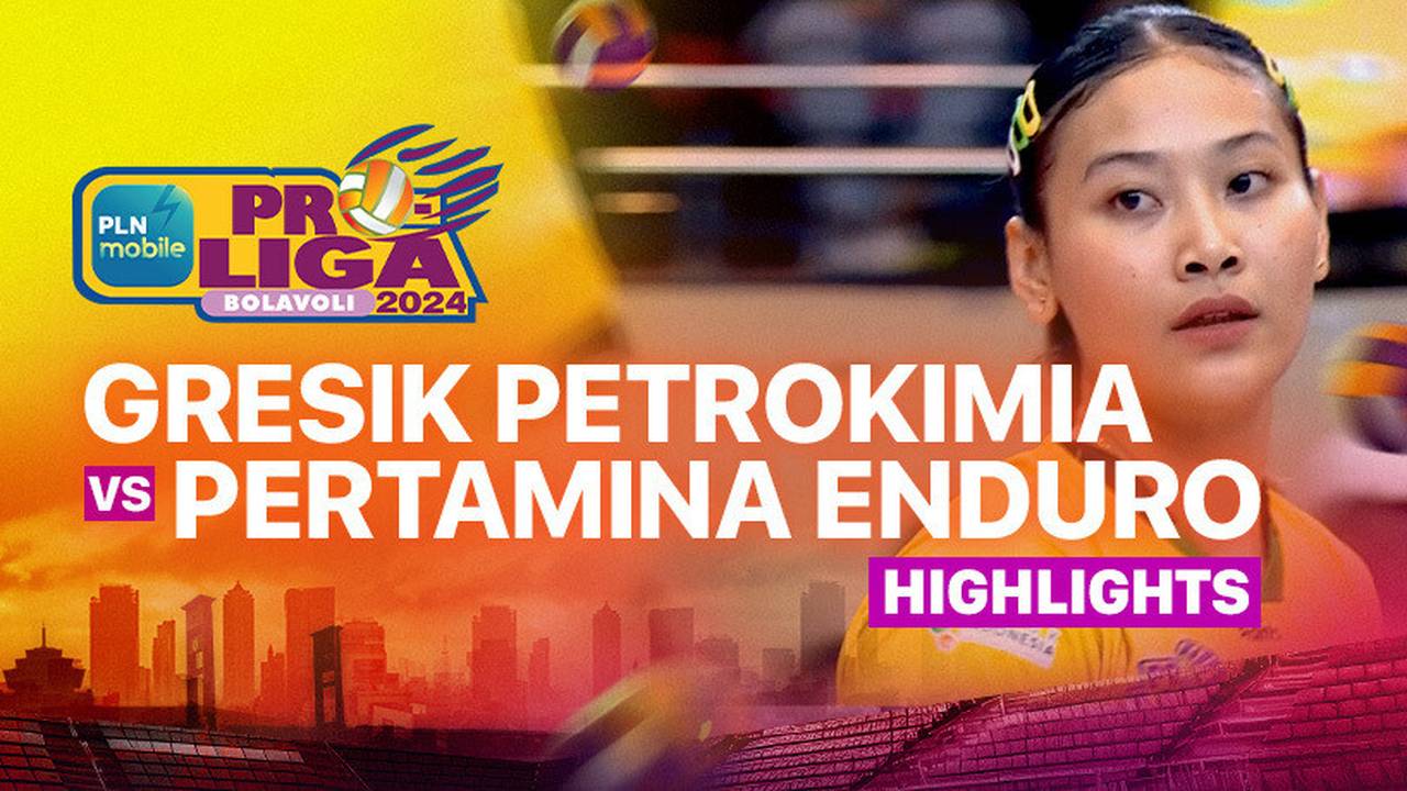 Putri: Gresik Petrokimia Pupuk Indonesia vs Jakarta Pertamina Enduro ...