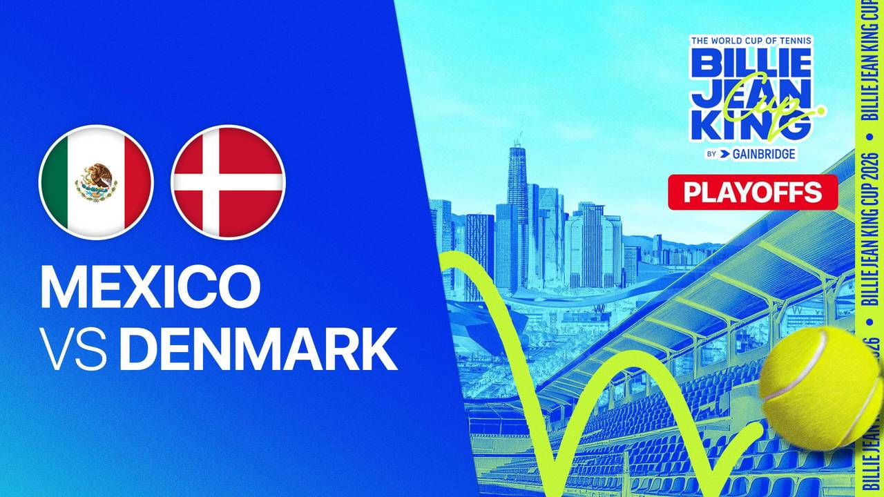Mexico vs Denmark - Full Match | Billie Jean King Cup Play-offs 2025