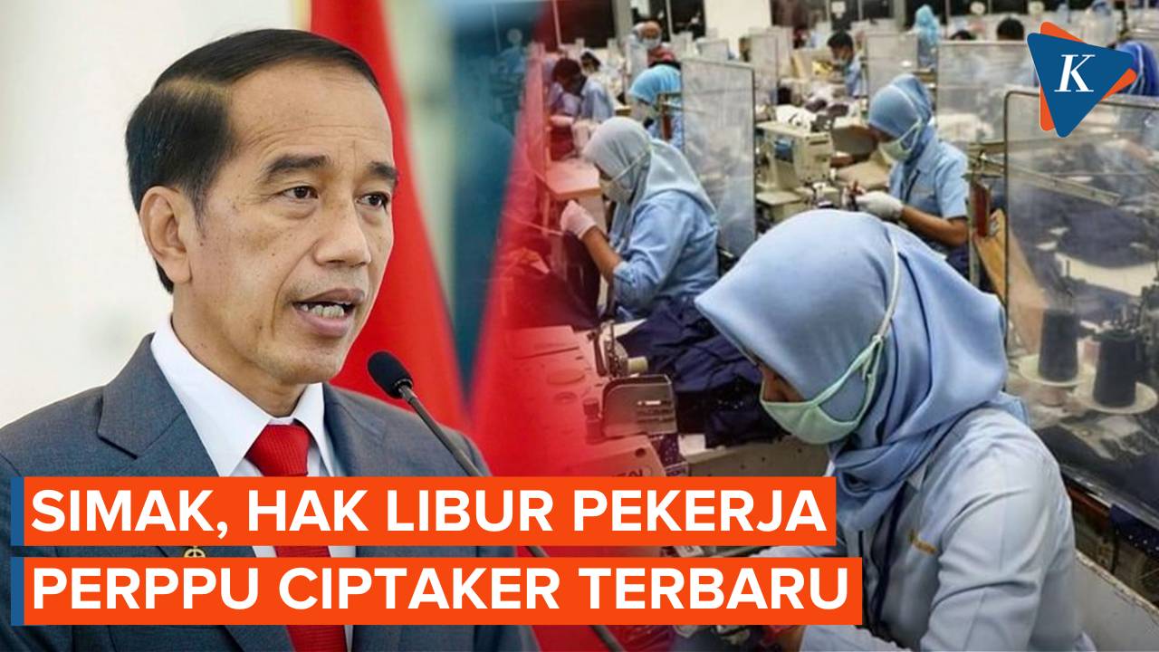 Hak Libur Kerja di Perppu Ciptaker, 1 Hari Dalam Seminggu? - Kompascom ...