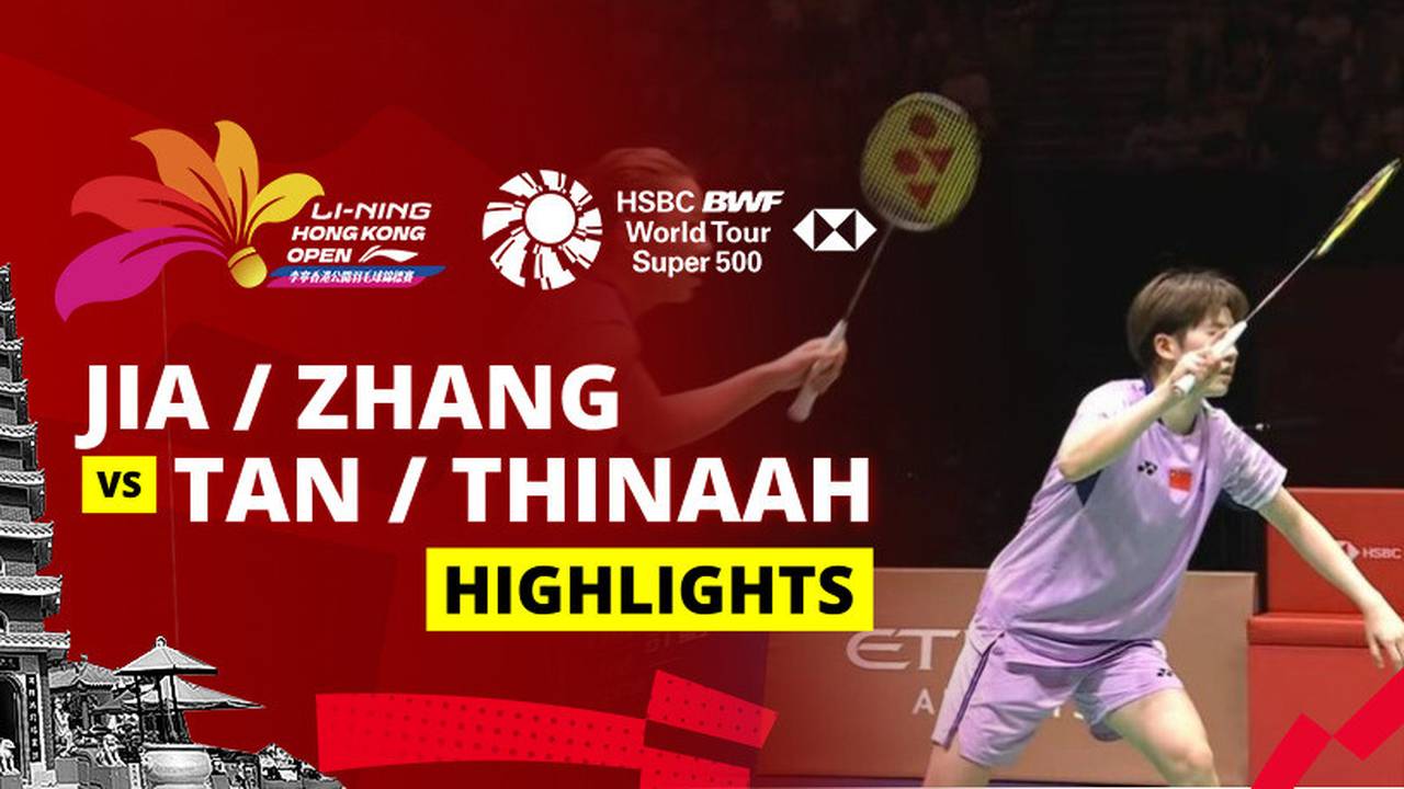 Jia Yi Fan/Zhang Shu Xian (CHN) vs Pearly Tan/Thinaah Muralitharan (MAS ...