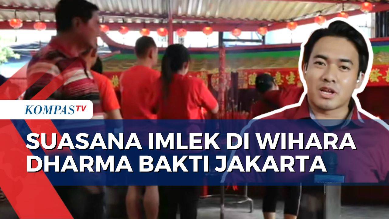 Begini Suasana Perayaan Tahun Baru Imlek di Wihara Dharma Bhakti ...
