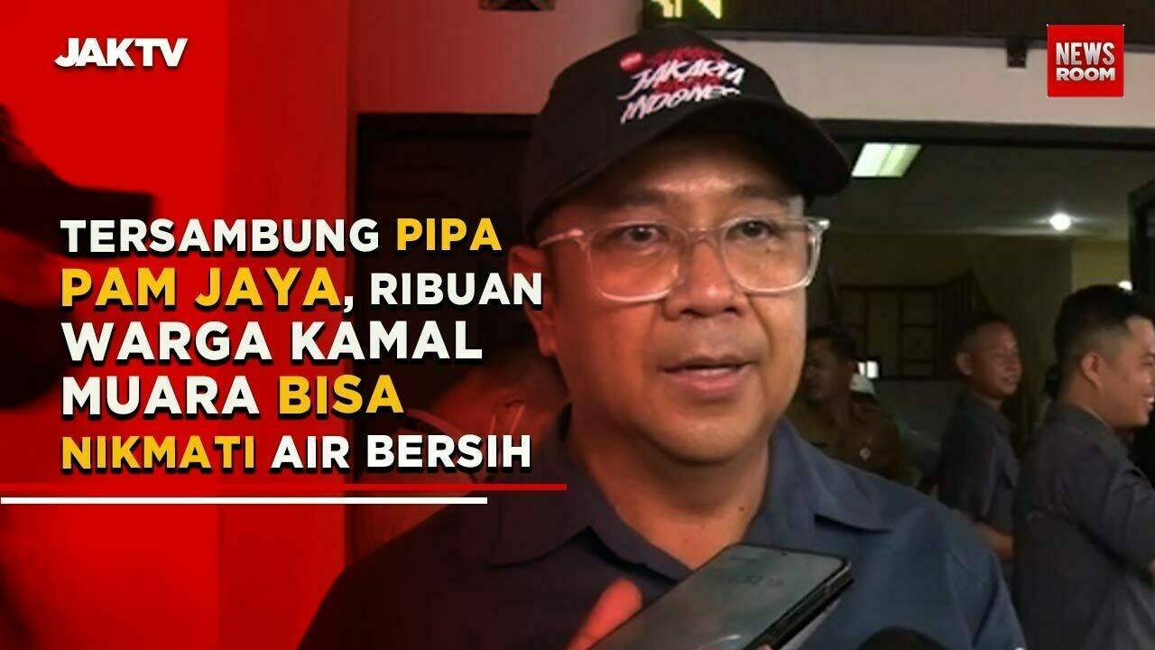 Tersambung Pipa PAM Jaya , Ribuan Warga Kamal Muara Bisa Nikmati Air ...