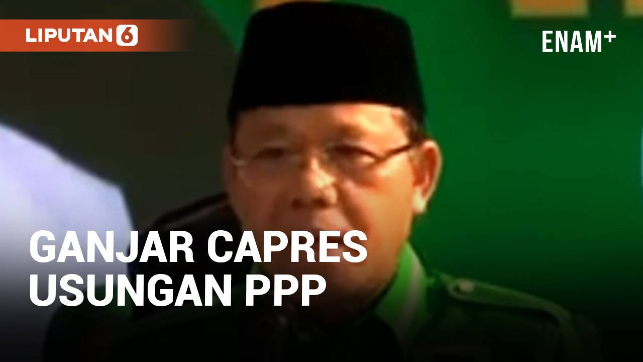 PPP Usung Ganjar Pranowo Jadi Capres 2024 - LiputanEnam | Vidio