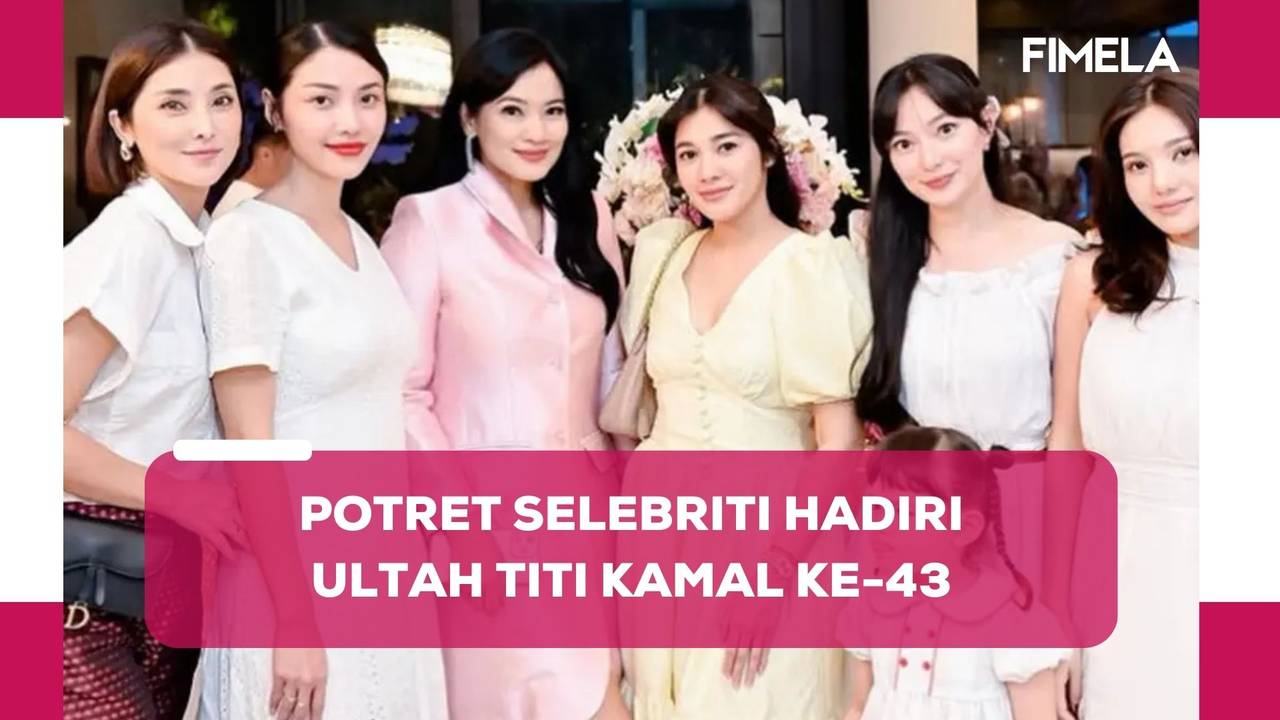 Potret Selebriti Hadir di Ulang Tahun Titi Kamal ke-43, dari Asmiranda ...
