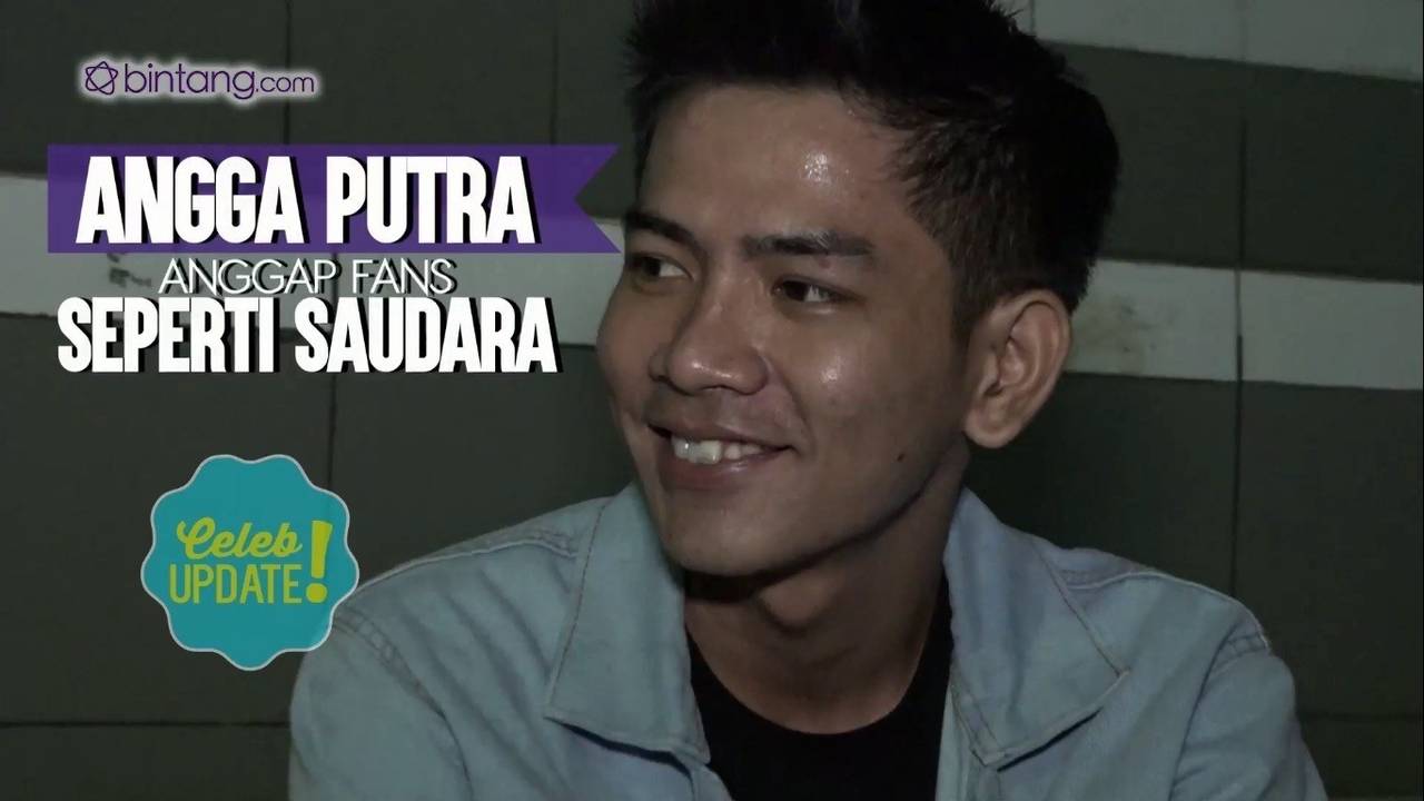 Angga Putra Anggap Fans Seperti Saudara | Vidio