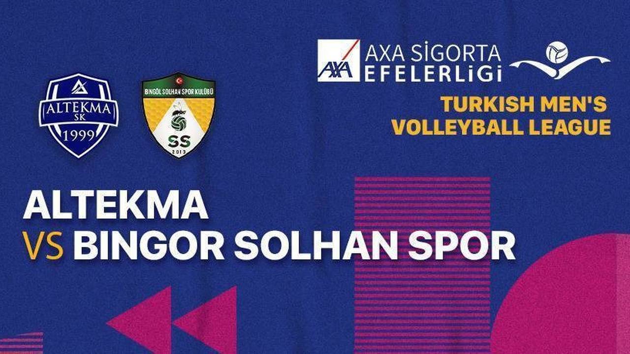 Full Match | Altekma vs Bingol Solhan Spor | Men's Turkish League | Vidio