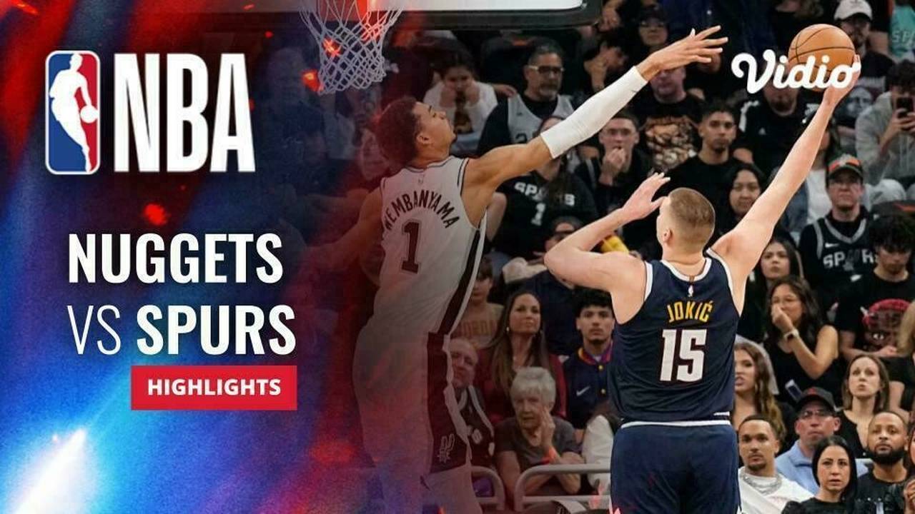 Denver Nuggets vs San Antonio Spurs - Highlights | NBA Regular Season 2023/24 | Vidio