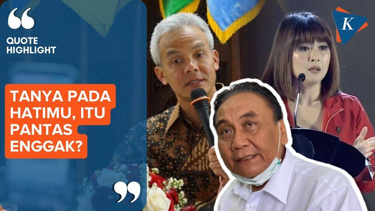 Tanggapan Bambang Pacul soal PSI Usung Ganjar Pranowo sebagai Capres ...