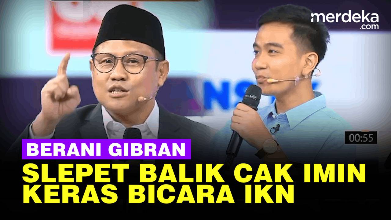 Ngeri! Gibran Slepet Balik Cak Imin Ikut Potong Tumpen di IKN - merdeka ...