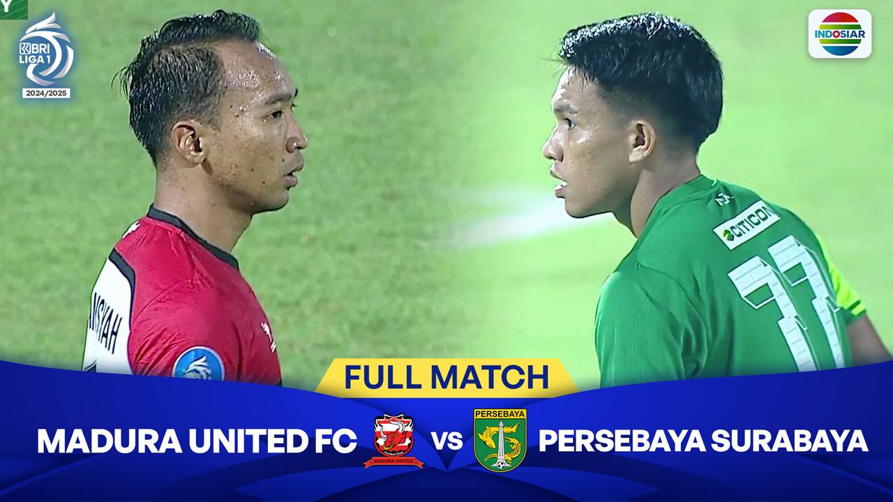 Madura United FC vs Persebaya Surabaya - Full Match | BRI Liga 1 2024/ ...