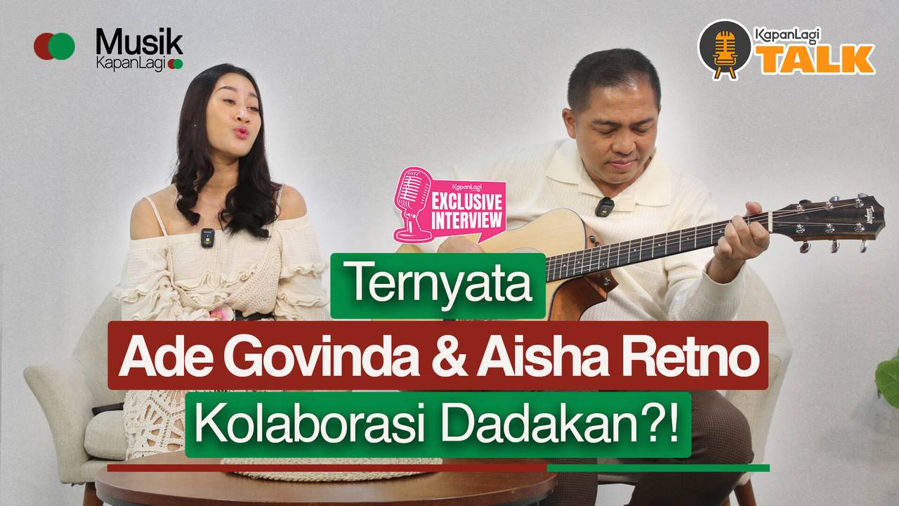 Berawal Dari DM Instagram, Ade Govinda dan Aisha Retno Kolaborasi Dadakan