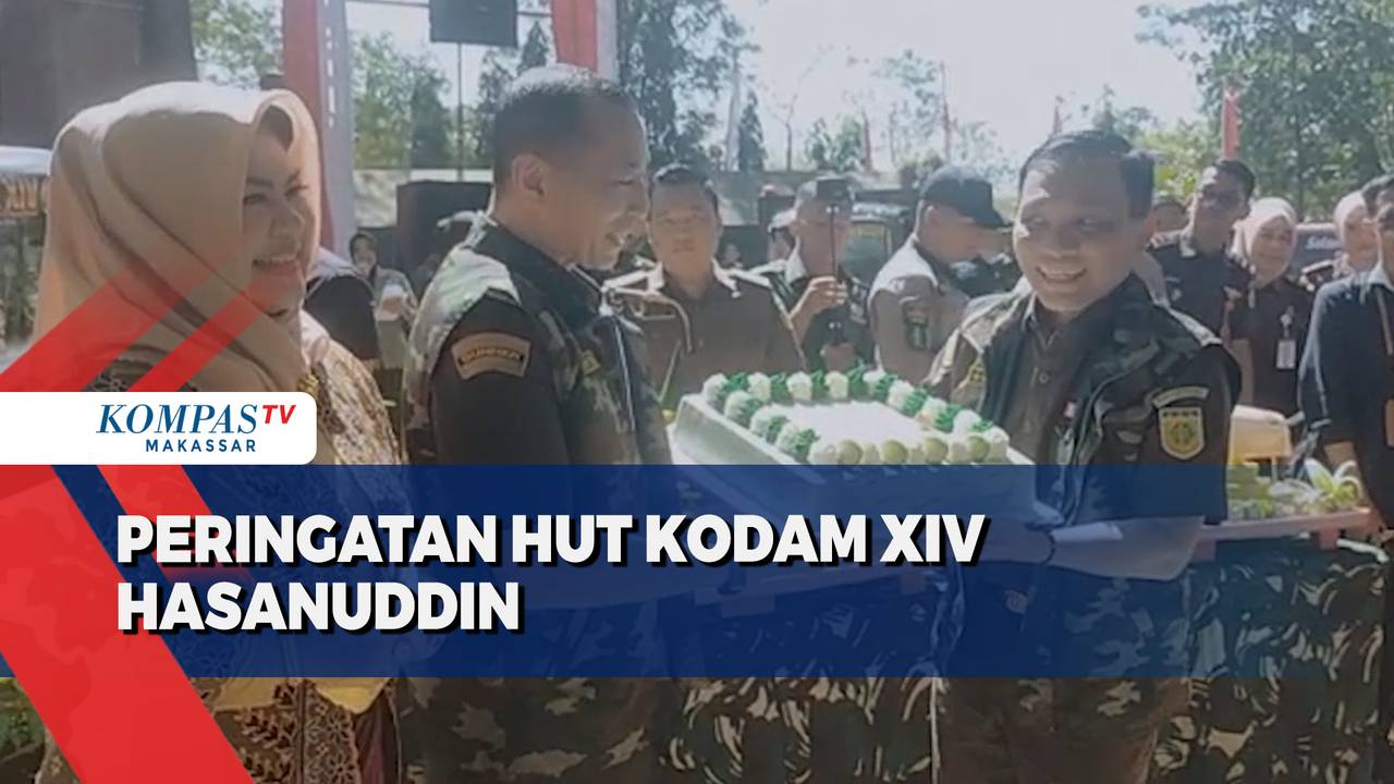 Peringatan HUT KODAM XIV Hasanuddin - Kompas TV | Vidio