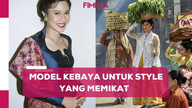 Eksplorasi Kebaya Unik Dian Sastrowardoyo, Siluet Statement untuk Style Memikat | Enamplus