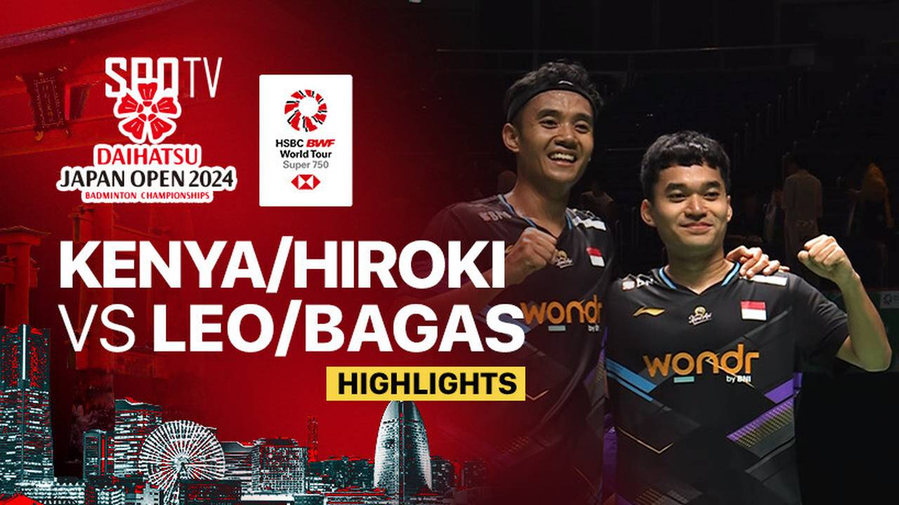 Kenya Mitsuhashi/Hiroki Okamura (JPN) vs Leo Rolly Carnando/Bagas ...