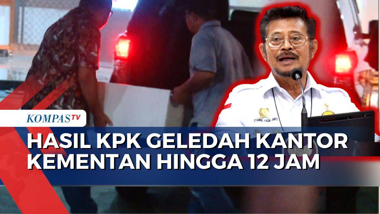 Geledah Kantor Kementerian Pertanian Hingga 12 Jam, KPK Sita Berkas dari Ruang Menteri dan ...