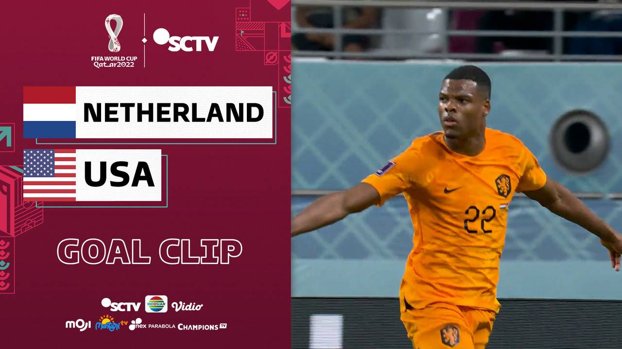 Denzel Dumfries (Netherlands) Scored Against USA | FIFA World Cup Qatar ...