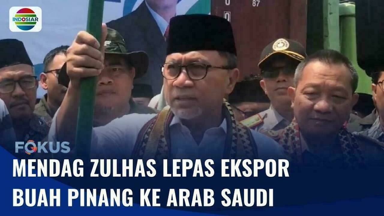 Mendag Zulhas Lepas Ekspor Buah Pinang dari Hasil Panen Jemaah Tani Muhammadiyah ke Arab Saudi ...
