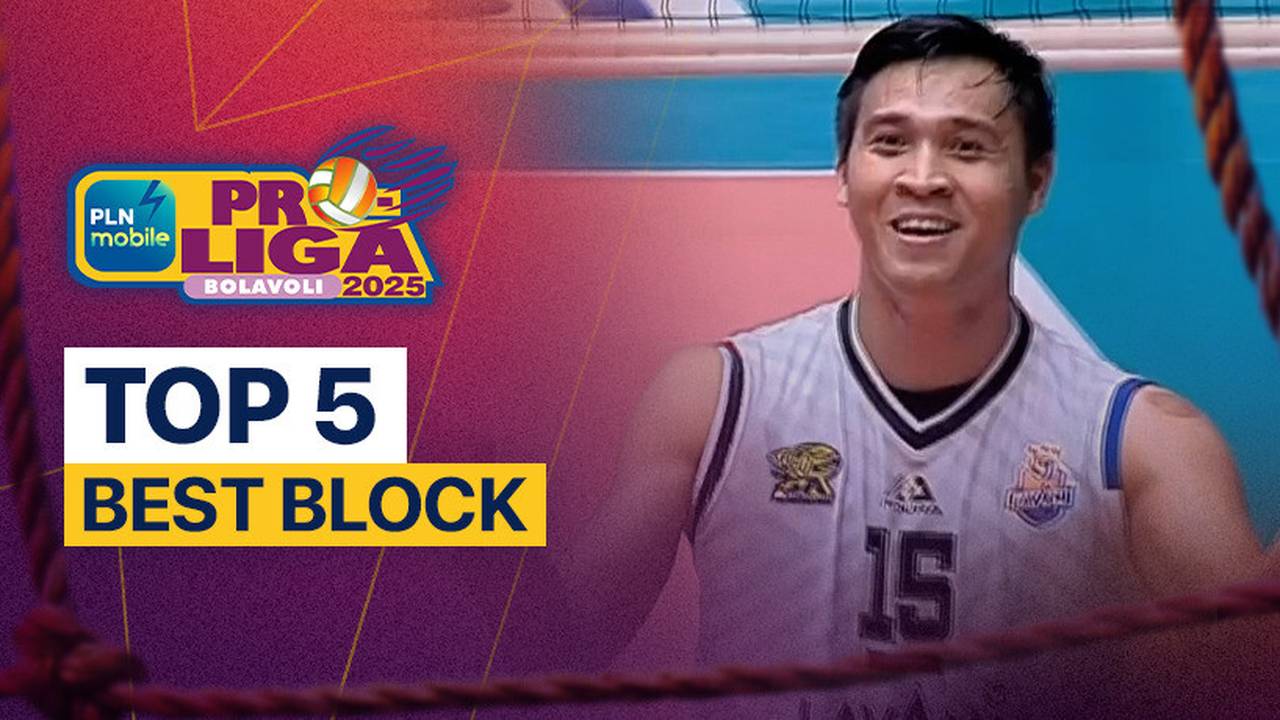 5 Block Terbaik Pekan 2 | PLN Mobile Proliga 2025 | Vidio