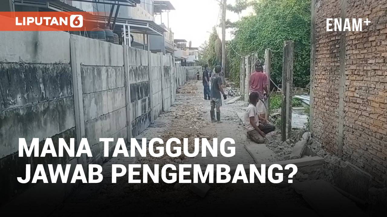 Akses Jalan Warga Perumahan Green Village Bekasi Ditutup Permanen oleh ...
