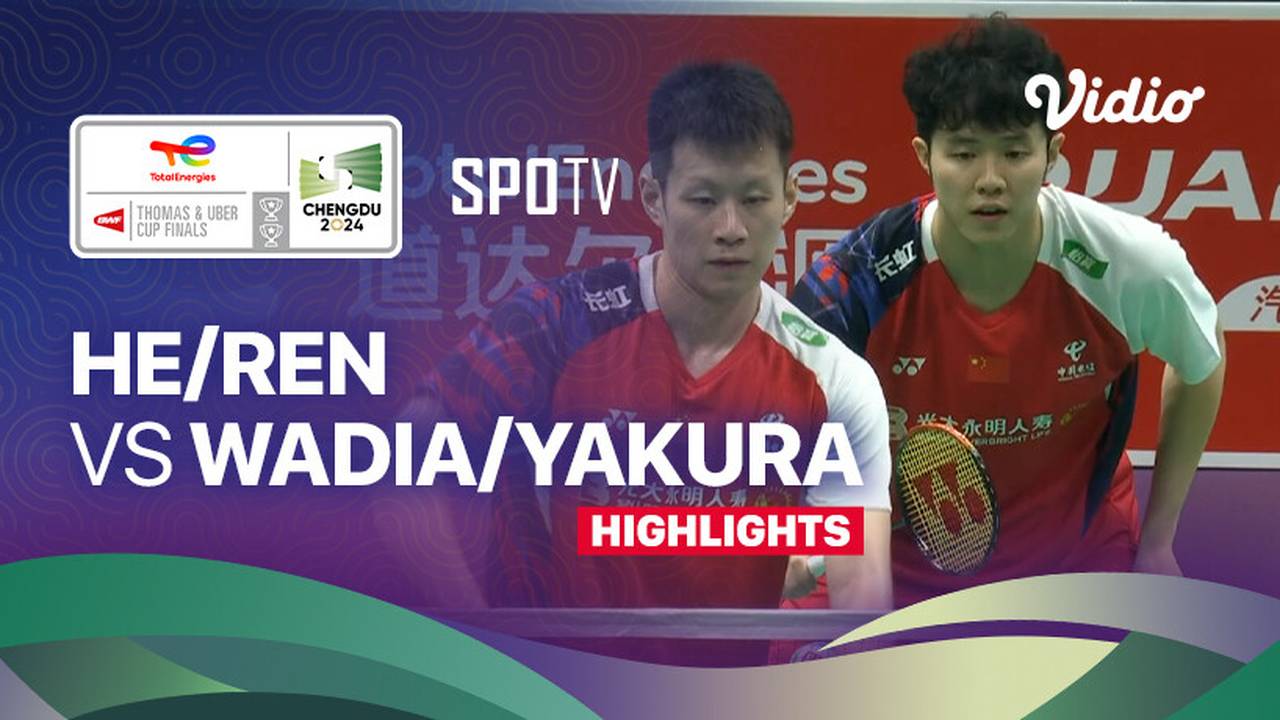 He Ji Ting/Ren Xiang yu (CHN) vs Imran Wadia/Nyi Yakura (CAN ...