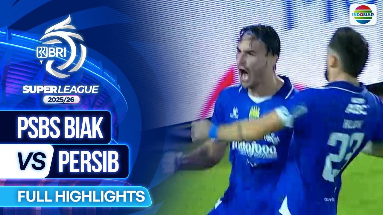 PSBS Biak VS PERSIB - Full Highlights | BRI Super League 2025/26
