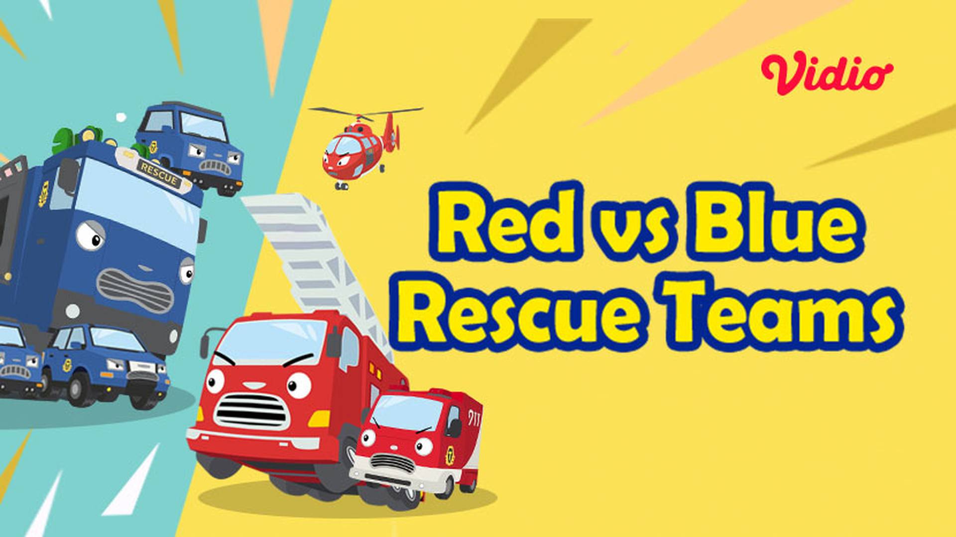 Nonton Red vs Blue Rescue Team (2023) Sub Indo