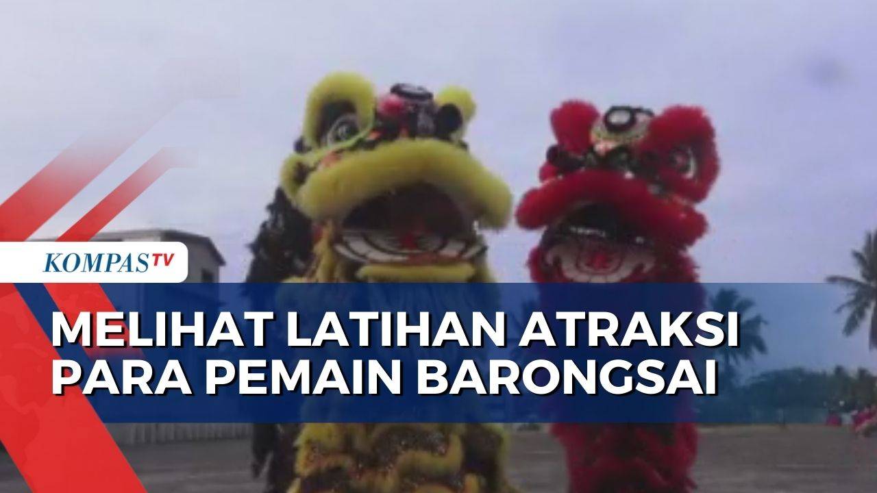 Melihat Latihan Pemain Barongsai Eng An Tong Jelang Perayaan Imlek ...