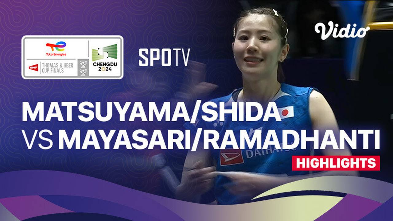 Nami Matsuyama/Chiharu Shida (JPN) vs Lanny Tria Mayasari/Siti Fadia ...