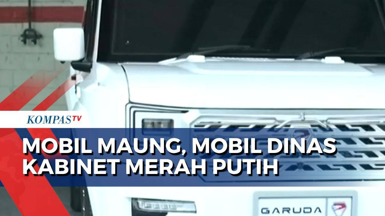 Penampakan Mobil Maung, Mobil Dinas Kabinet Merah Putih - Kompas TV | Vidio