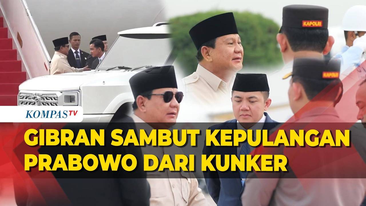 Momen Wapres Gibran Sambut Kepulangan Presiden Prabowo dari Kunker Luar Negeri - Kompas TV | Vidio