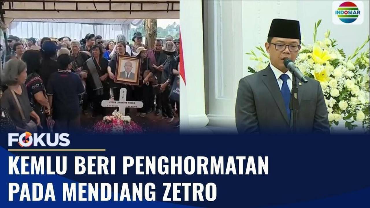 Pemakaman Staf KBRI Peru, Zetro Leonardo Purba | Fokus - INDOSIAR