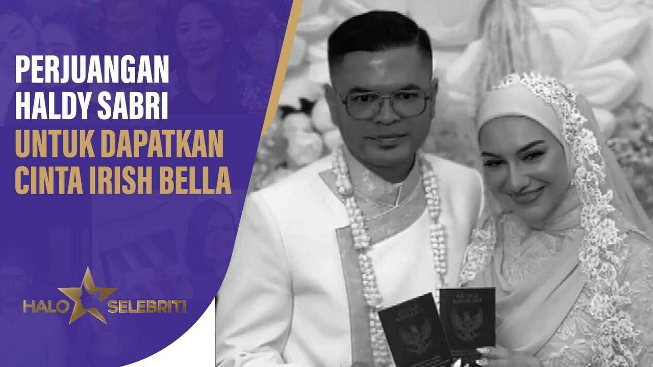 Perjuangan Haldy Sabri Dapatkan Cinta Irish Bella, Sudah Lama Di Incar? | Halo Selebriti | Vidio