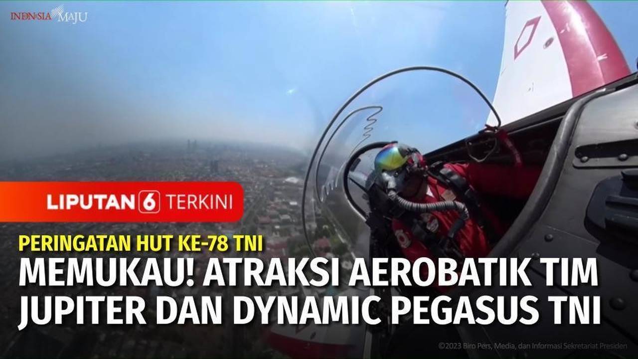 Jupiter Aerobatic Team dan Dynamic Pegasus Tampil Memukau dalam ...