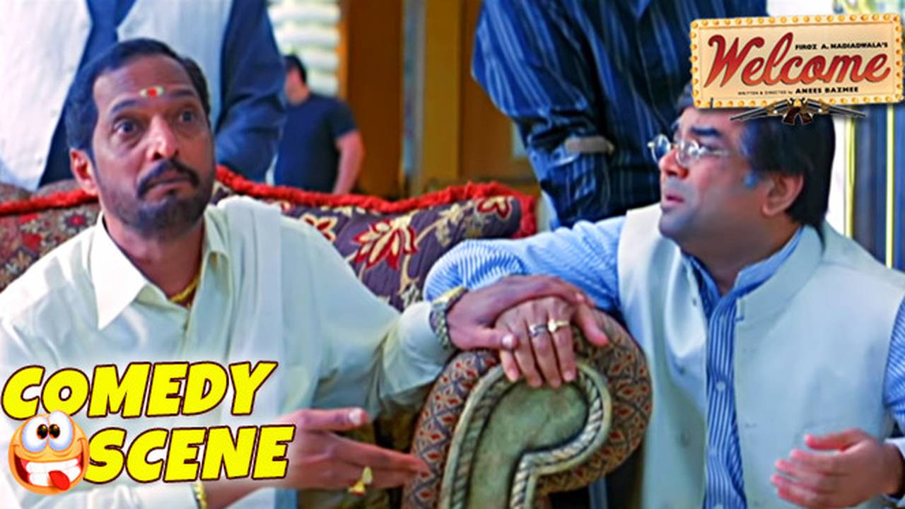 Welcome Comedy Scene | Akshay Kumar, Anil Kapoor, Nana Patekar, Paresh ...