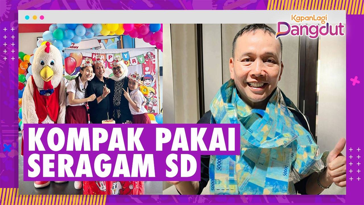 Perayaan Ulang Tahun Ayah Rozak Dengan Tema Sekolah, Ayu Ting Ting dan ...
