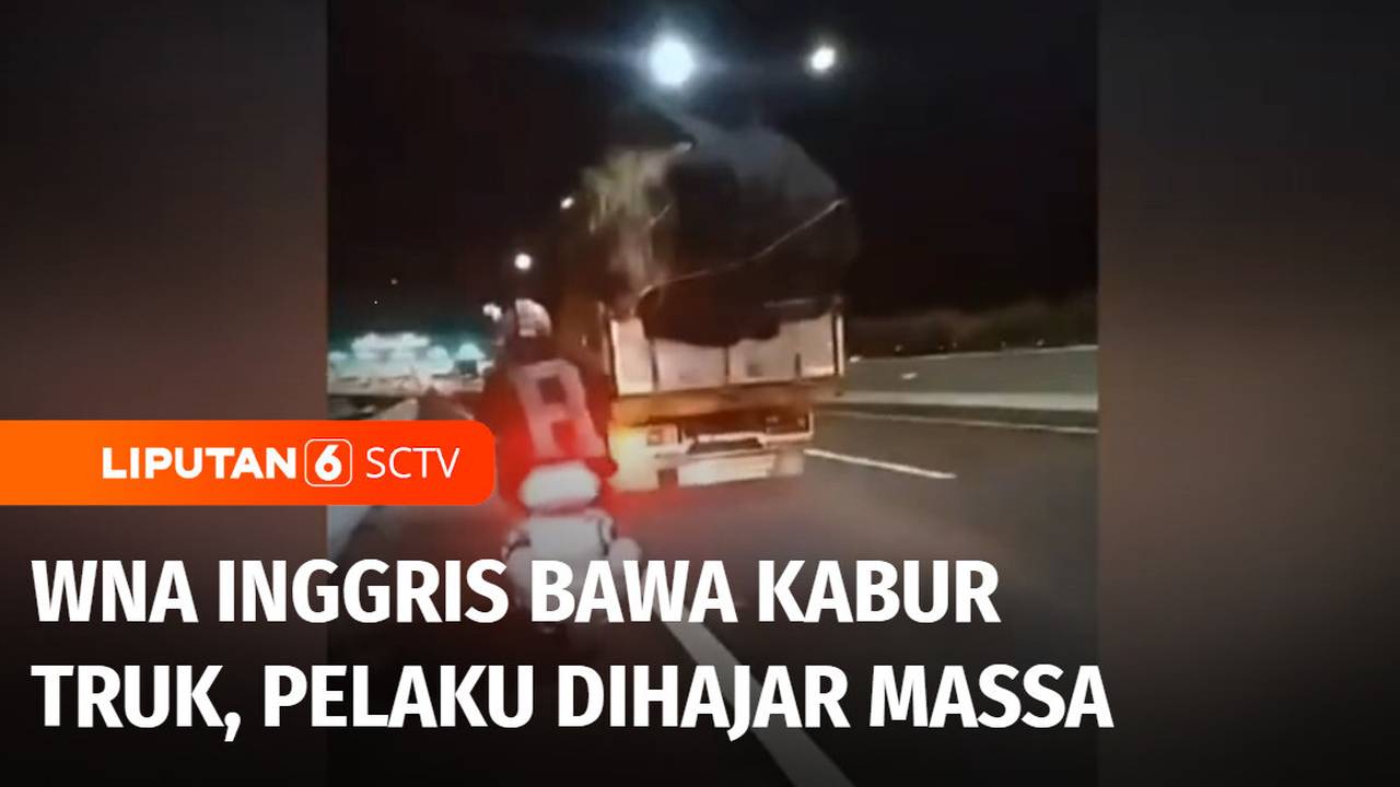 Bule Bawa Kabur Truk & Terobos Pintu Tol, Pelaku Dihajar Massa di Bandara Ngurah Rai | Liputan 6 ...