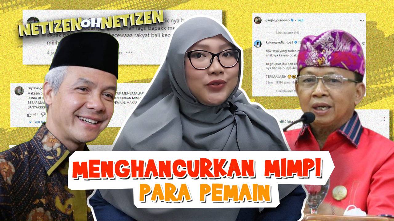 Marahnya Netizen Serang Instagram Ganjar dan Koster Usai Keputusan FIFA ...