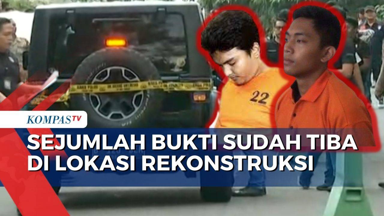Garis Polisi Hingga Rubicon di Lokasi Rekonstruksi Penganiayaan David oleh Mario Dandy - Kompas ...