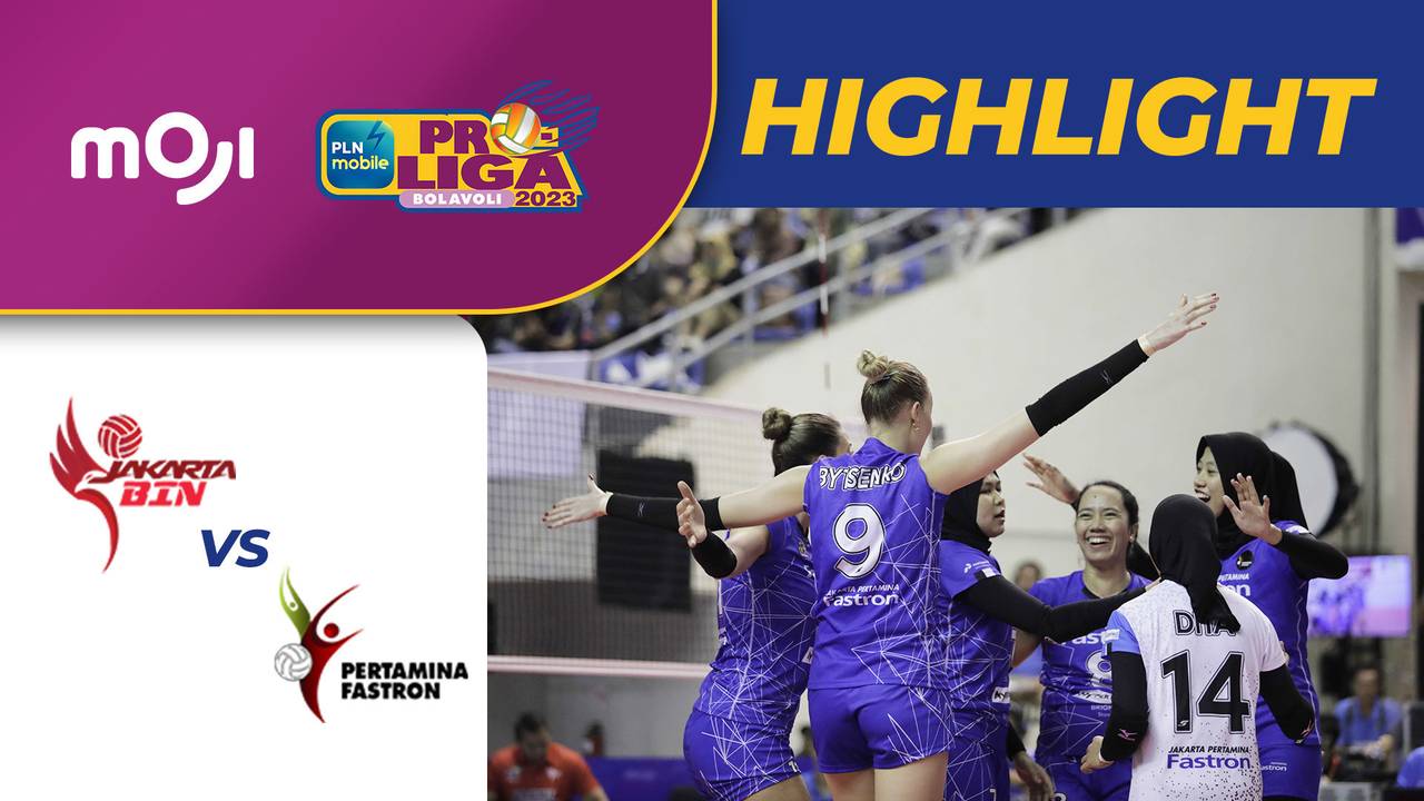 Jakarta BIN VS Jakarta Pertamina Fastron (1-3) | Highlight PLN Mobile ...